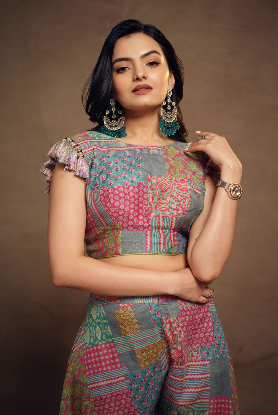 Designer, Festive, Reception Multicolor color Muslin fabric Salwar Kameez : 1947310