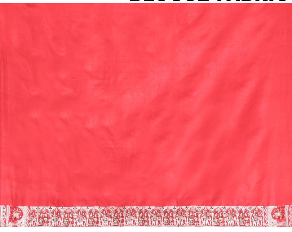 Bridal, Traditional, Wedding Red and Maroon color Silk fabric Saree ...