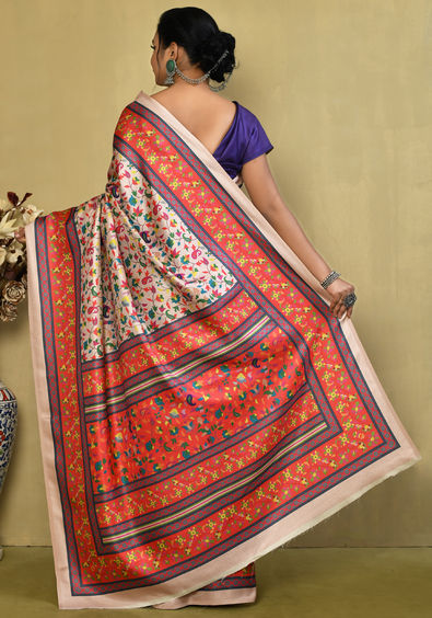 Mehendi Sangeet, Party Wear, Traditional Multicolor color Pashmina ...