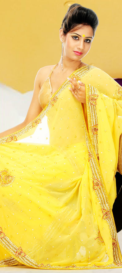 167698: Yellow color family Bridal Wedding Sarees,Party Wear Sarees ...