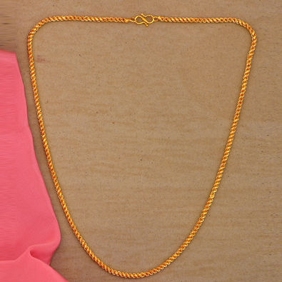 Gold color Brass metal Chain : 1818372