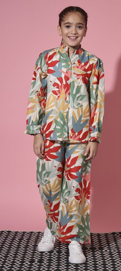 Festive, Summer Beige and Brown, Red and Maroon color Cotton fabric ...